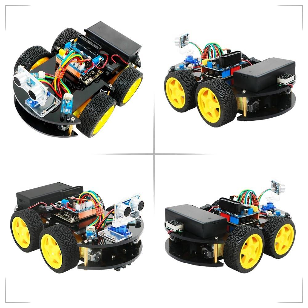 Kids Educational 4WD Robot Car